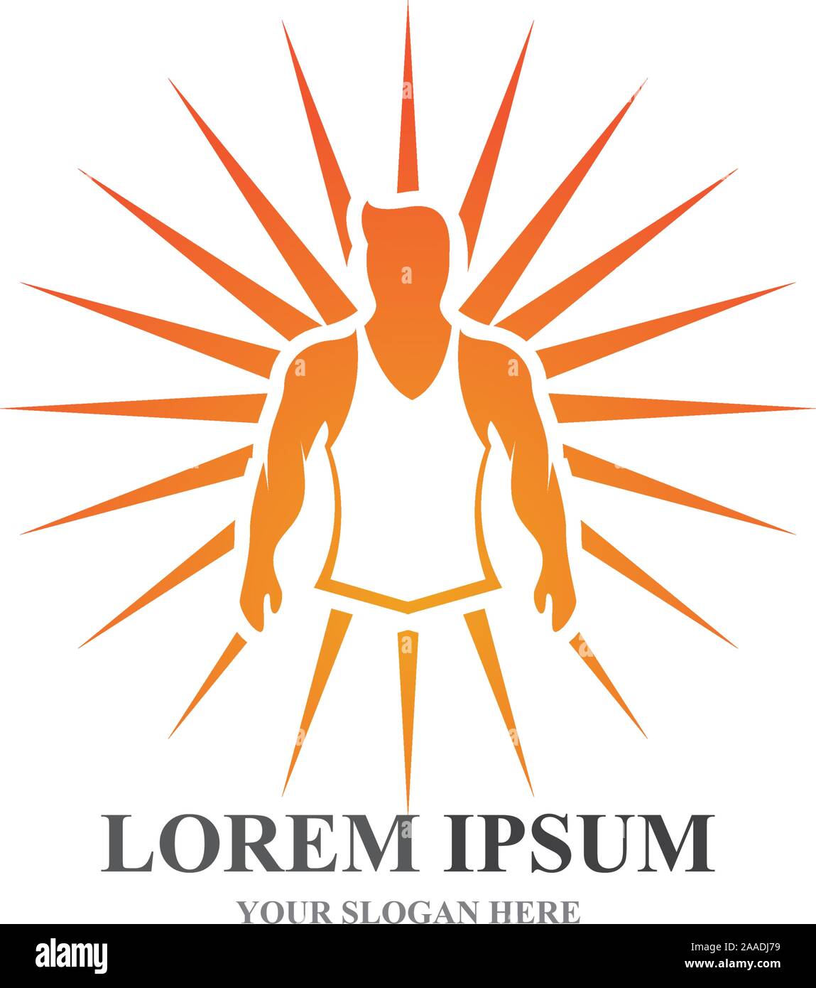 Vector object and Icons for Sport Label Gym Badge Fitness Logo Design ...