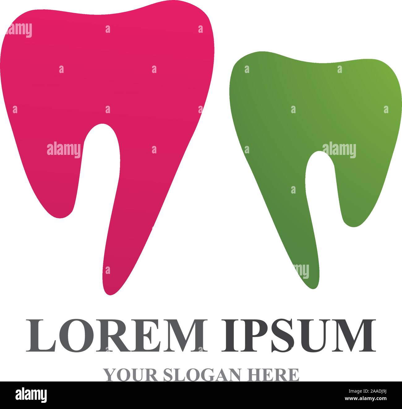 Dental care logo Template vector illustration icon design Stock Vector ...