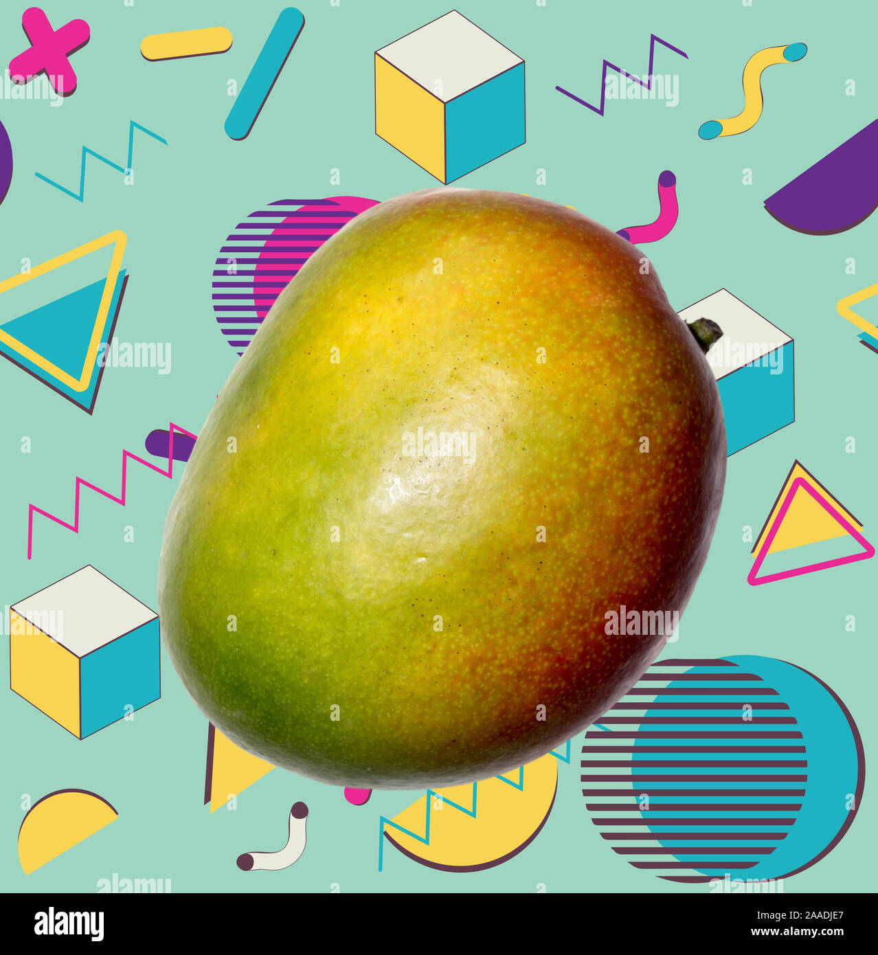 Mango motif hi-res stock photography and images - Alamy