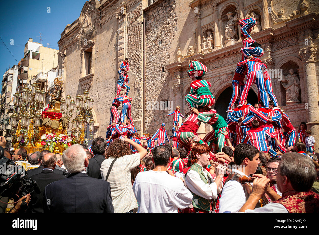 Muixeranga de algemesí hi-res stock photography and images - Alamy