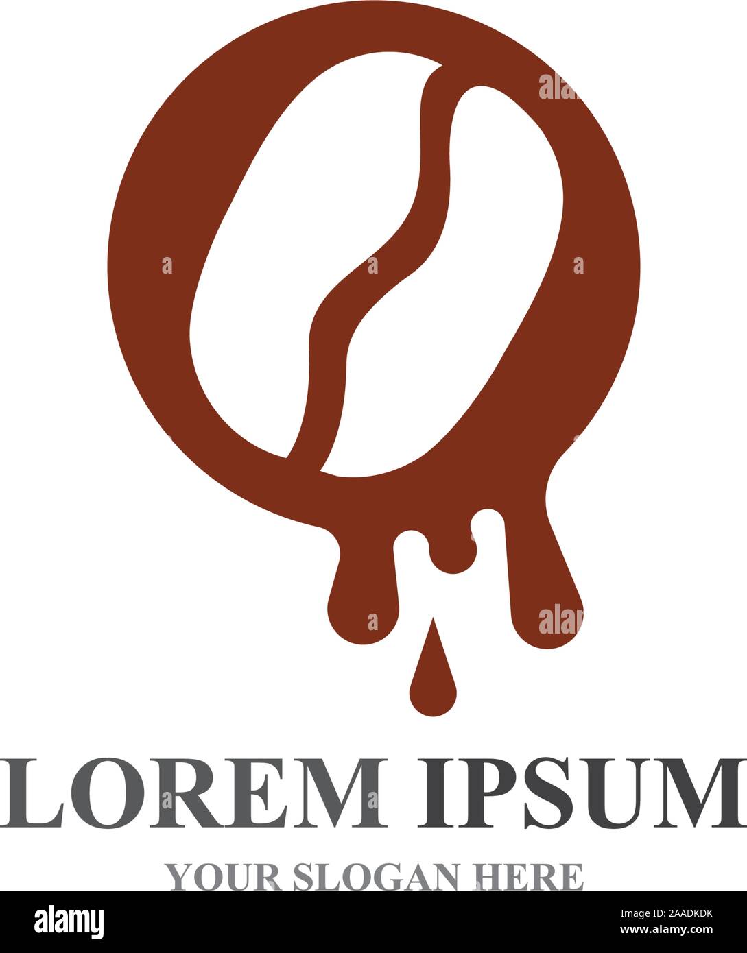 coffee logo and icon vector illustration template Stock Vector Image ...