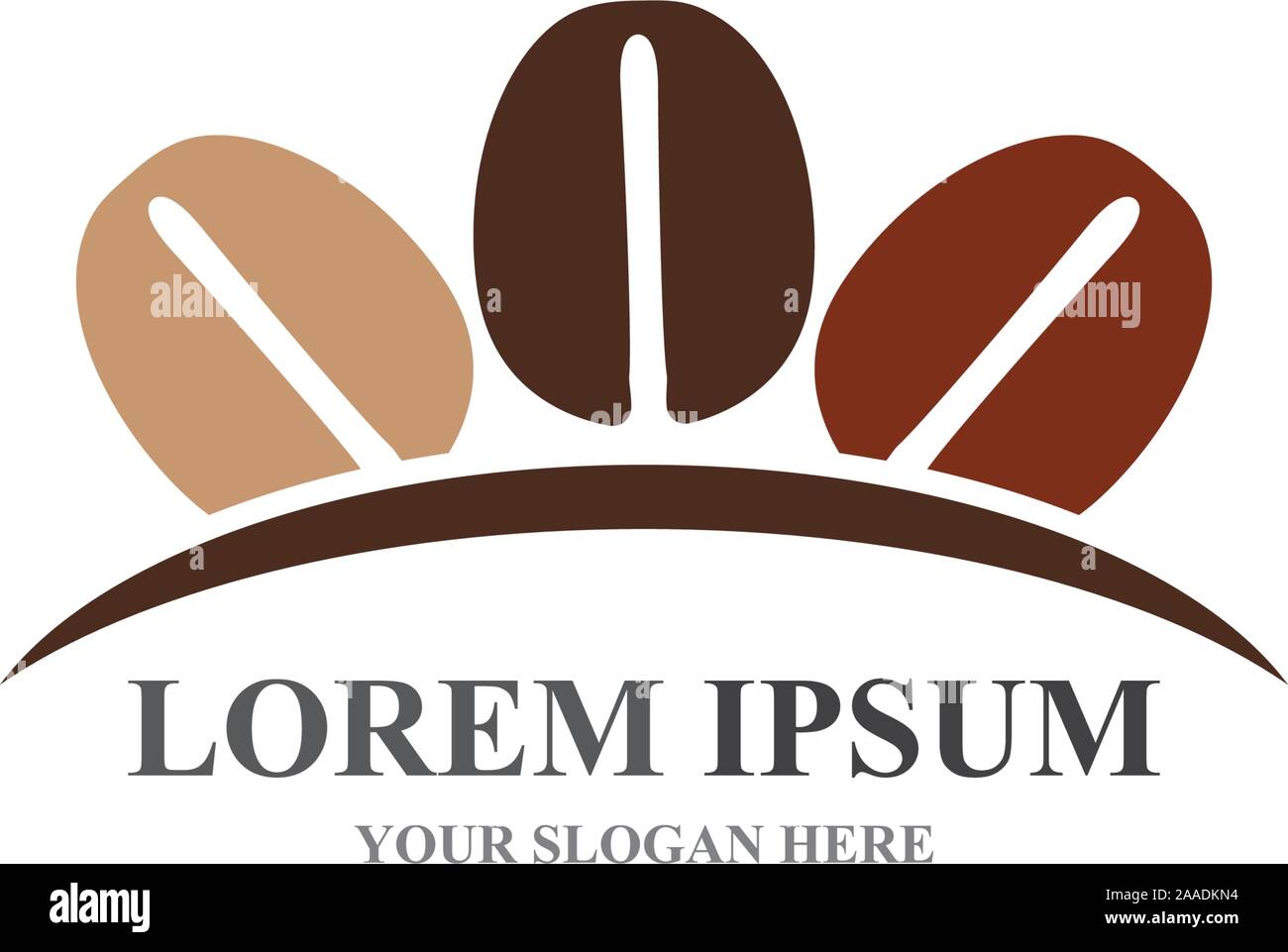 coffee logo and icon vector illustration template Stock Vector Image ...