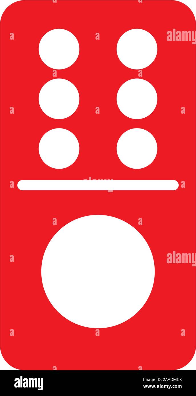 Red dominos Stock Vector Images - Alamy