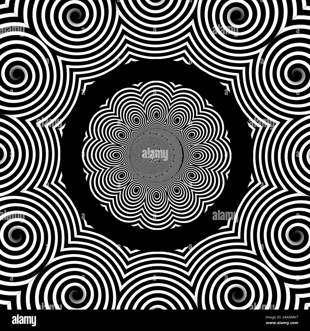 ILLUSION ABSTRACT PATTERNS Stock Photo - Alamy