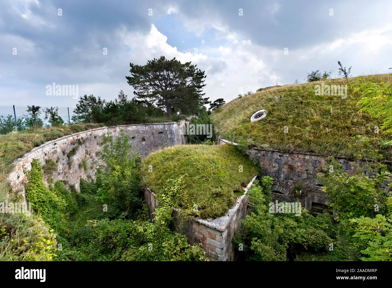 Fort Masua was built by the Italian army in the 19th century. Fumane ...
