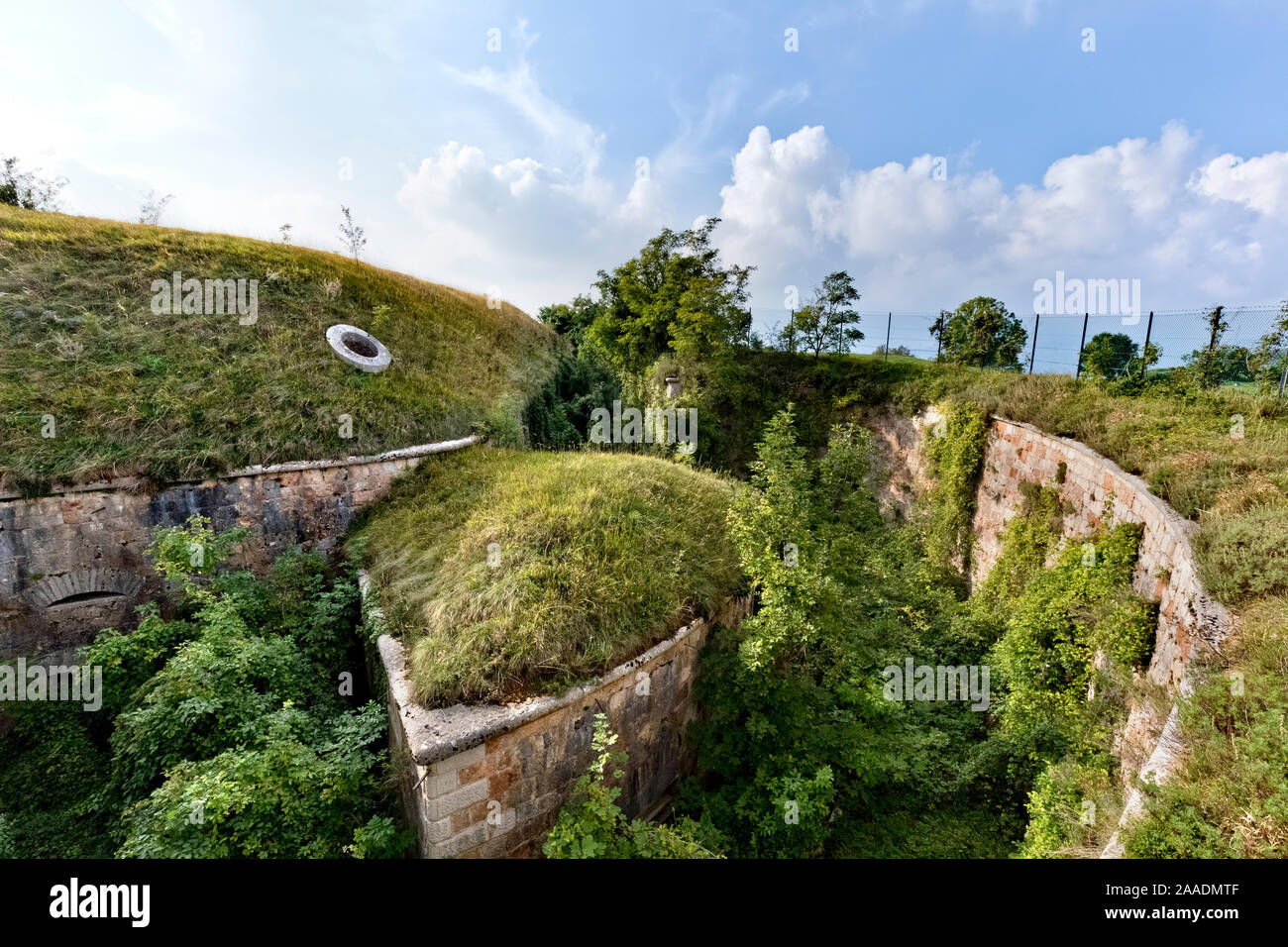 Fort Masua was built by the Italian army in the 19th century. Fumane ...