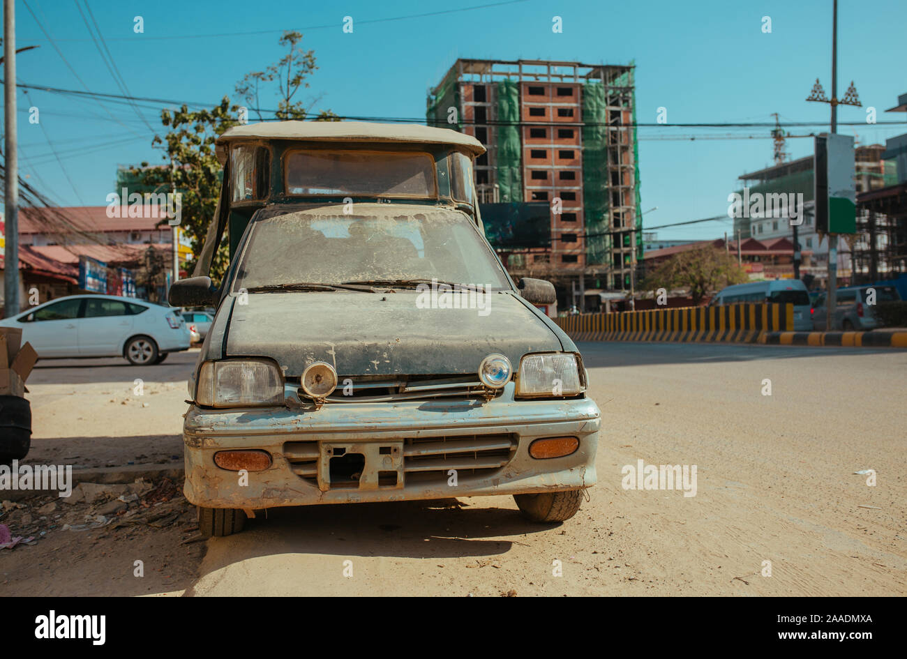 Cambodia traffic accident hi-res stock photography and images - Alamy