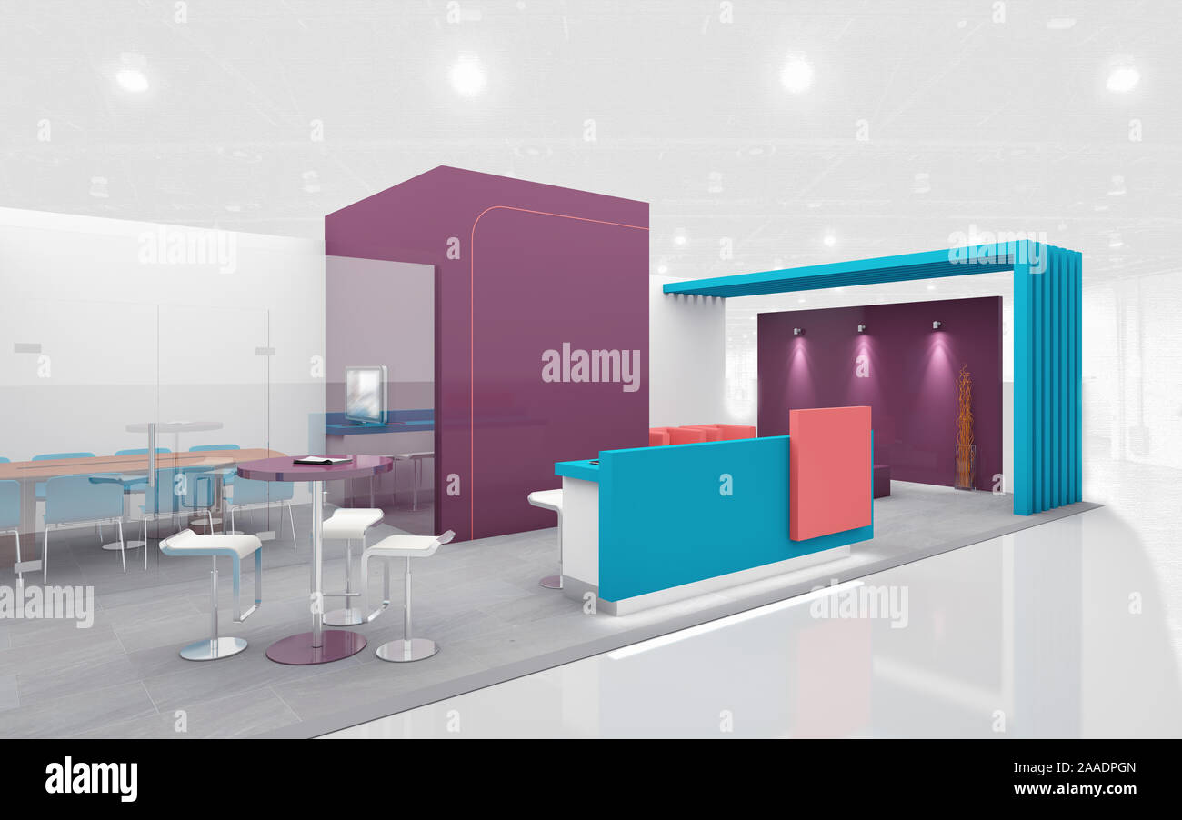 Teal booth hi-res stock photography and images - Alamy