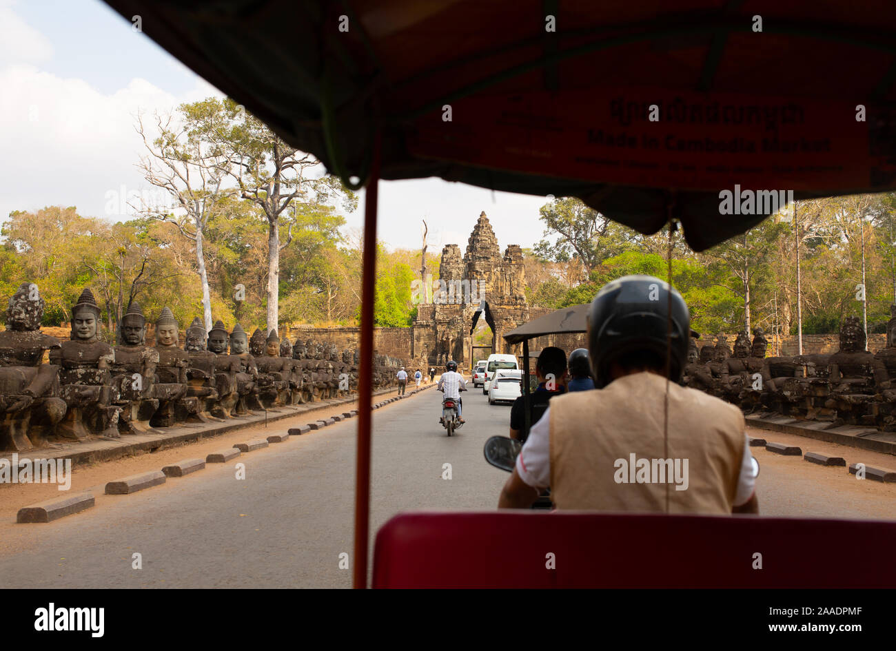 Tuk-Tuk Taxi, Old broken and rusty Car in summer Asia Stock Photo - Alamy