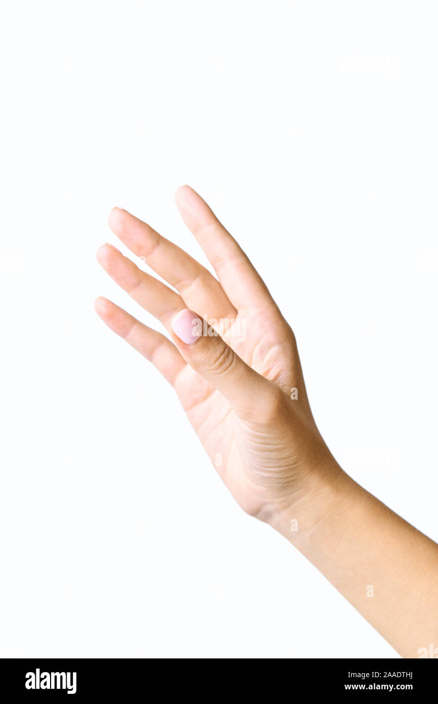 Female arm isolated hi-res stock photography and images - Alamy