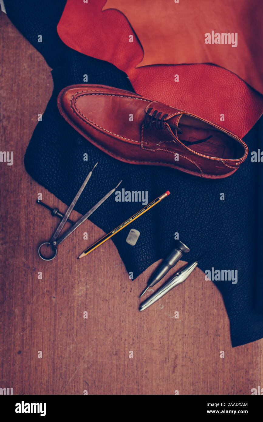 Shoemakers work desk hi-res stock photography and images - Alamy