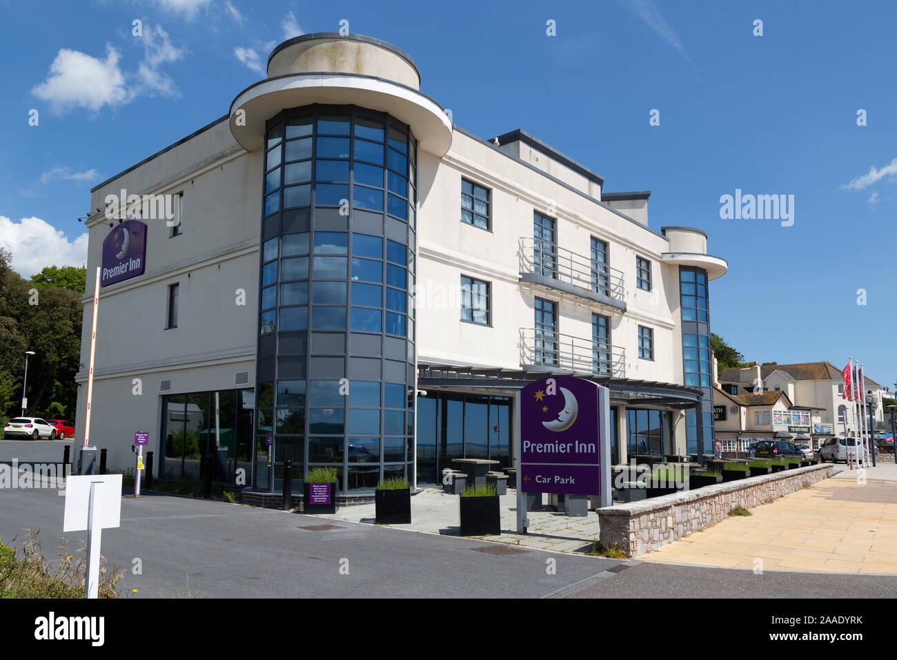 Premier Inn, Exmouth, Devon Stock Photo - Alamy