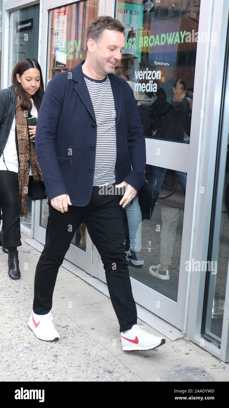 New York, NY, USA. 20th Nov 2019. November 20, 2019 Brian Kirk at Build ...