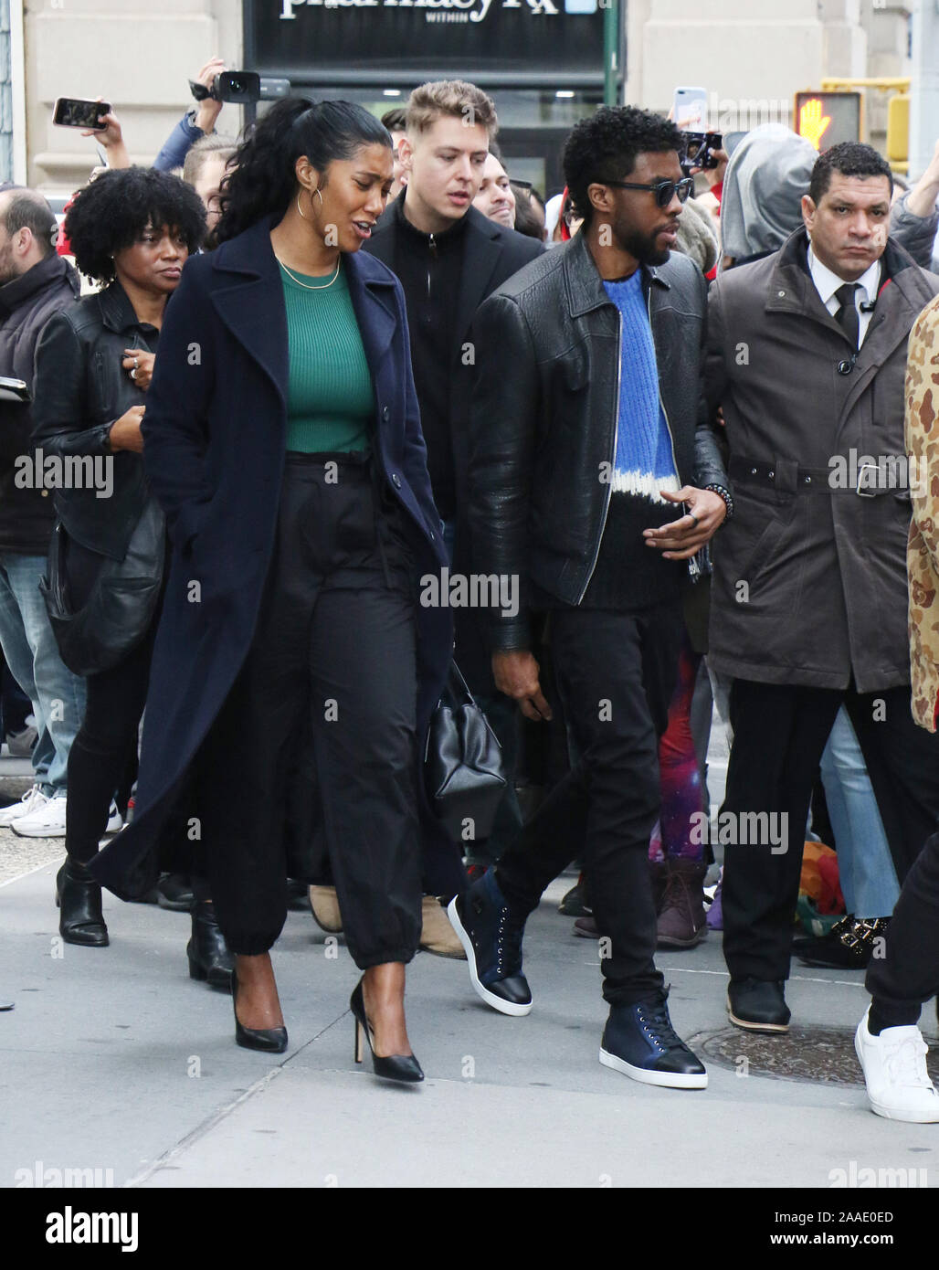 New York, NY, USA. 20th Nov 2019. November 20, 2019 Chadwick Boseman ...