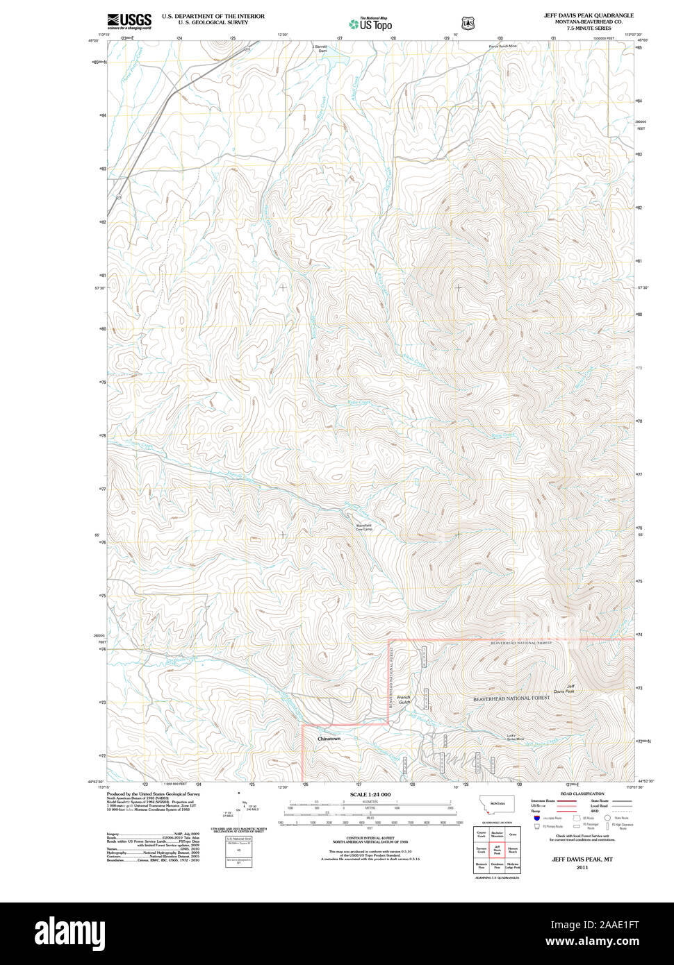 Jeff davis map hi-res stock photography and images - Alamy