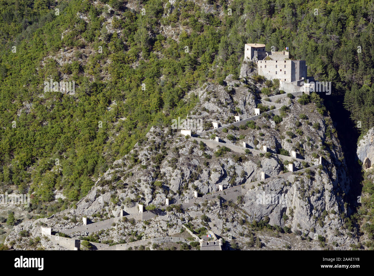Entrevaux citadel hi-res stock photography and images - Alamy