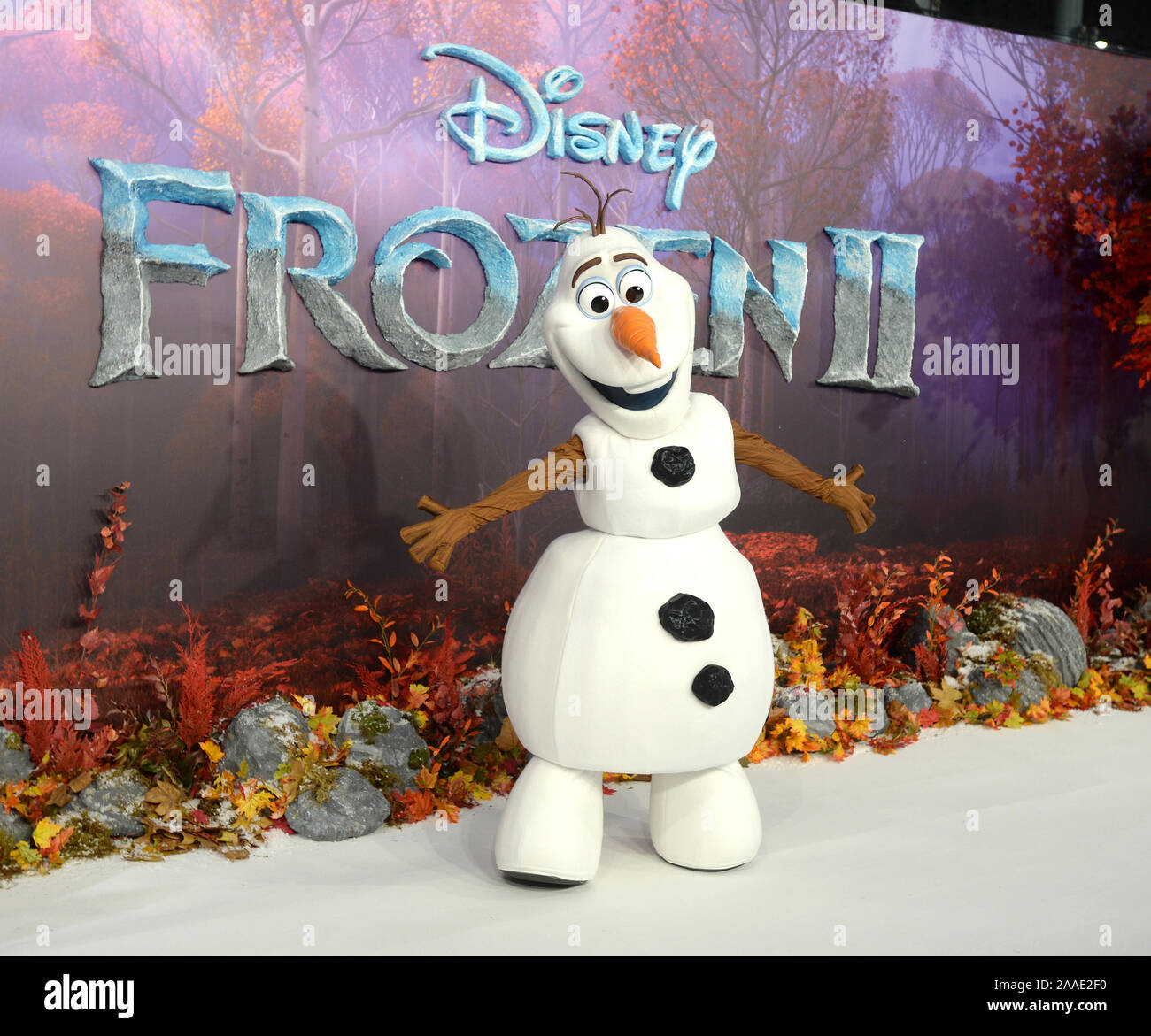 Olaf Snowman Frozen Impaled