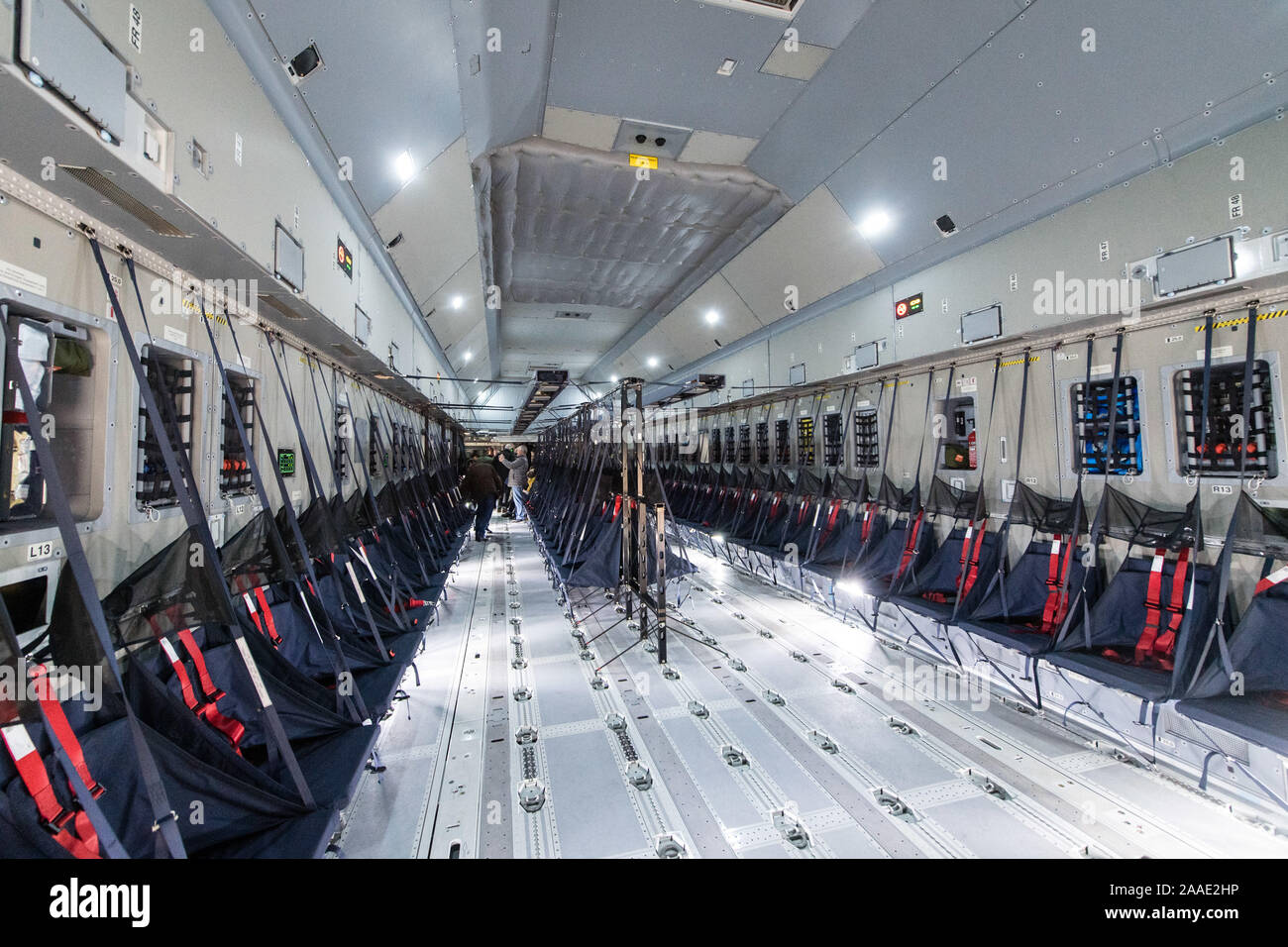 Graben, Germany. 21st Nov, 2019. Seating possibilities can be seen ...