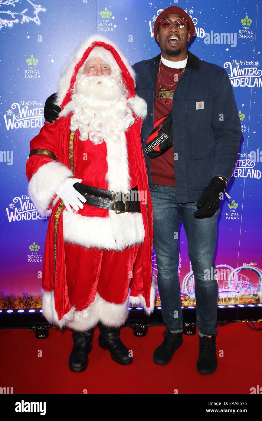 LONDON, UNITED KINGDOM - NOVEMBER 20 2019:Ovie Soko attends the Winter ...