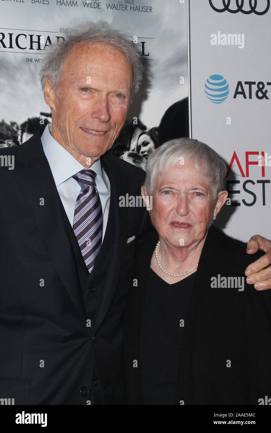 Clint Eastwood, Barbara Bobi Jewell 11/20/2019 AFI Fest 2019 Gala ...