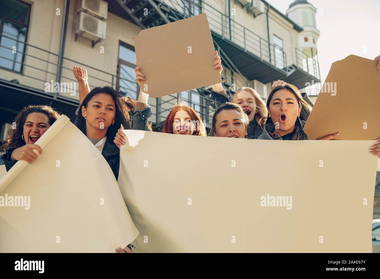 Woman harass street hi-res stock photography and images - Alamy
