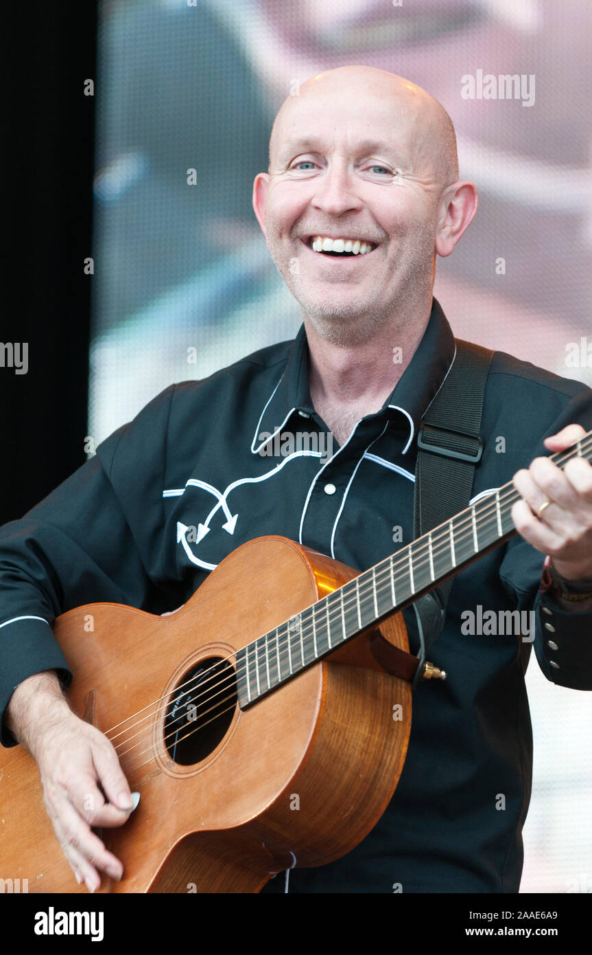 Irish singer/songwriter Kieran Goss performing at Fairport Convention's ...