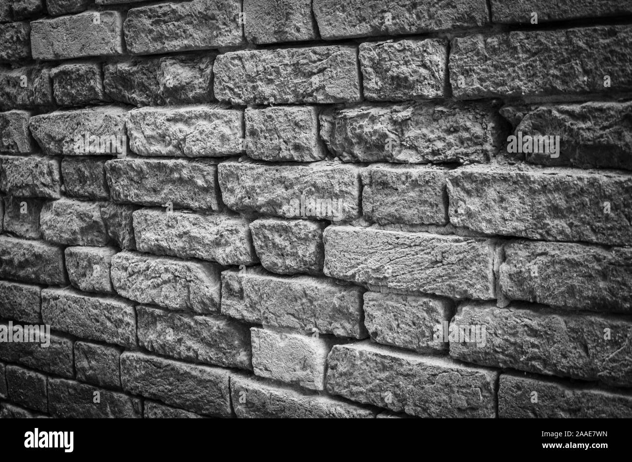street view close up - brick&stone wall Stock Photo - Alamy
