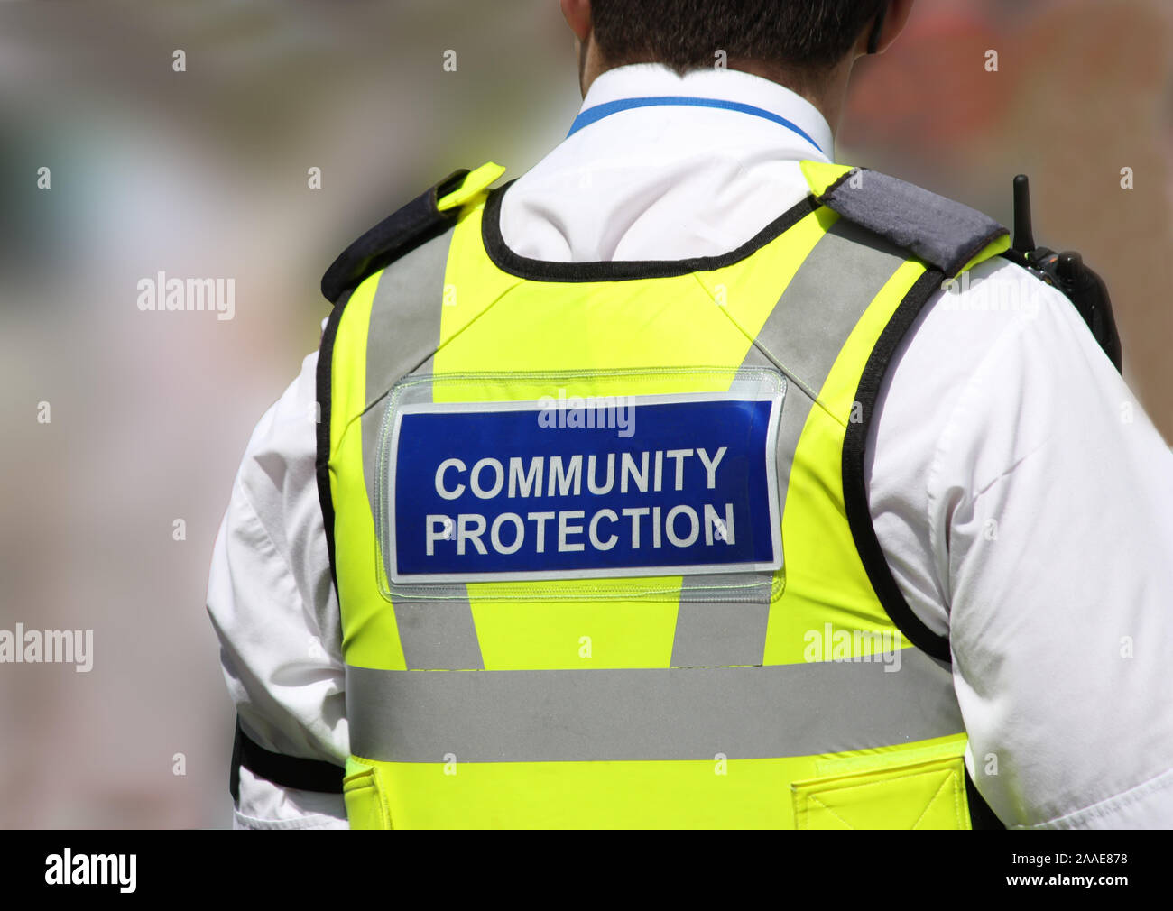A Law Enforcement Community Protection Officer Stock Photo - Alamy