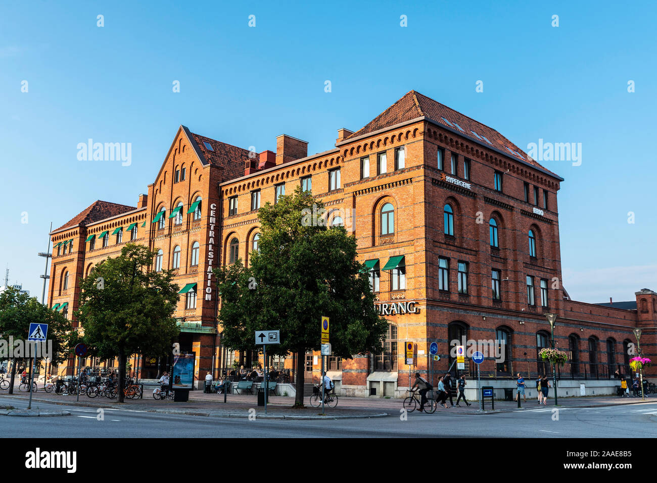 Malmö, Sweden - August 28, 2019: Malmo Central Station (Malmö ...