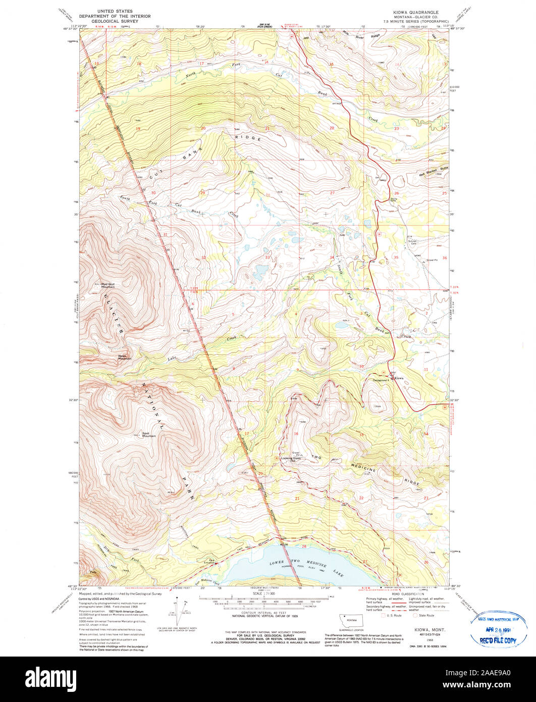 Kiowa map hi-res stock photography and images - Alamy