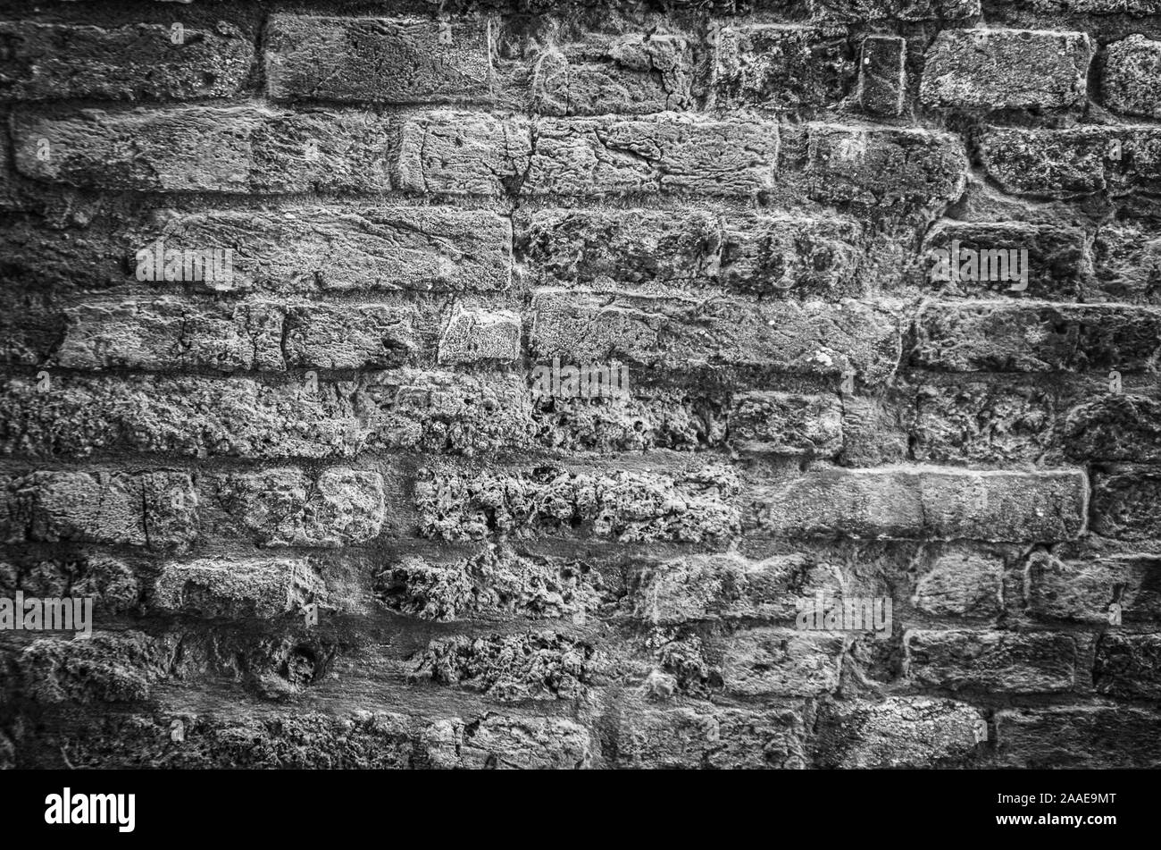 street view close up - brick&stone wall Stock Photo - Alamy