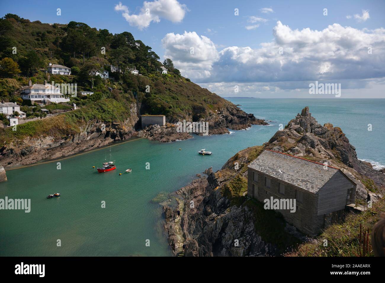 Polperro, Cornwall, England Stock Photo - Alamy