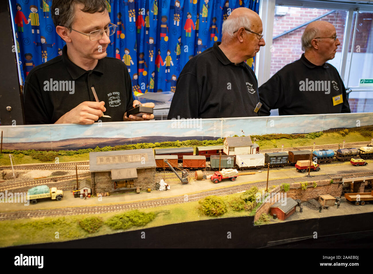 Model railroad layout hi-res stock photography and images - Alamy