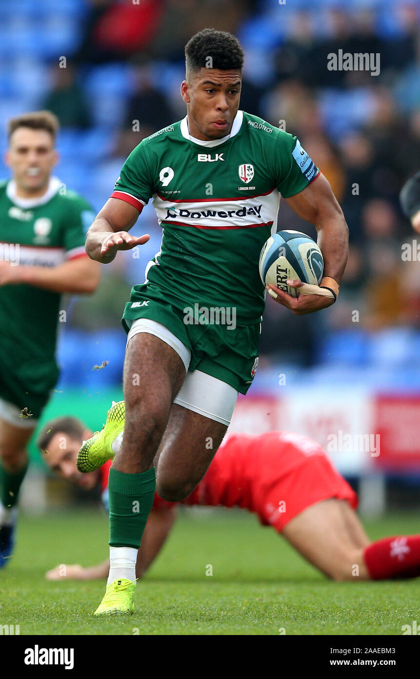 London Irish's Ben Loader Stock Photo - Alamy