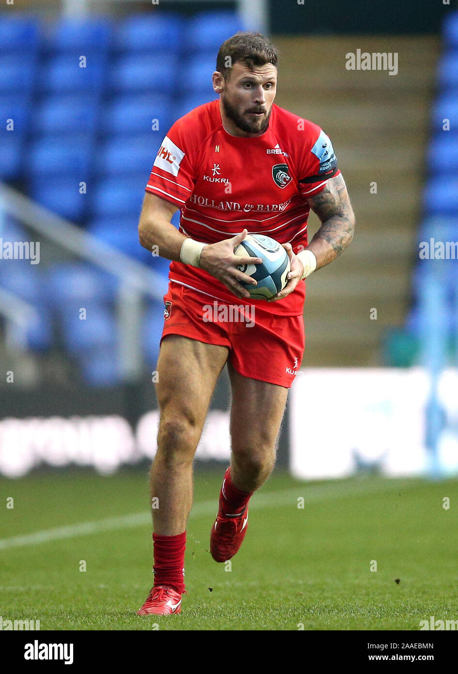 Leicester Tigers' Adam Thompstone Stock Photo - Alamy