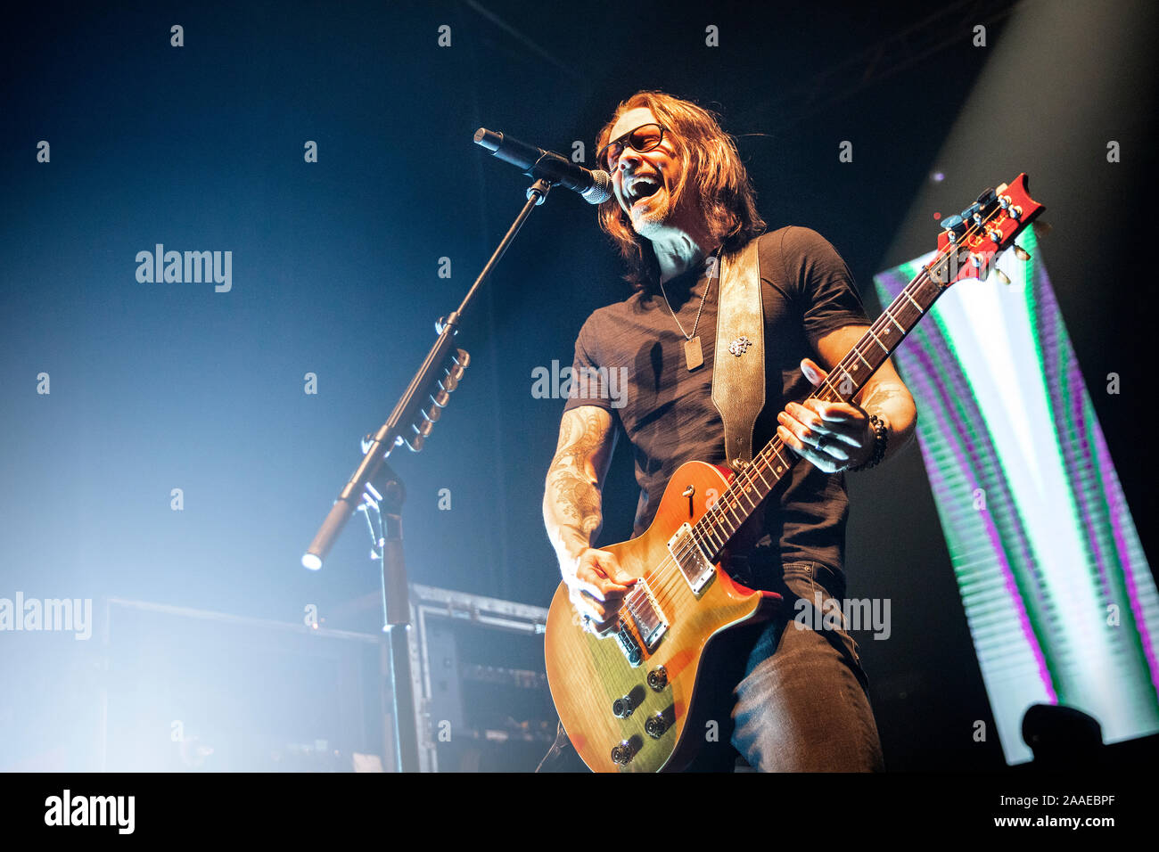 Oslo, Norway. 17th, November 2019. The American hard rock band Alter ...