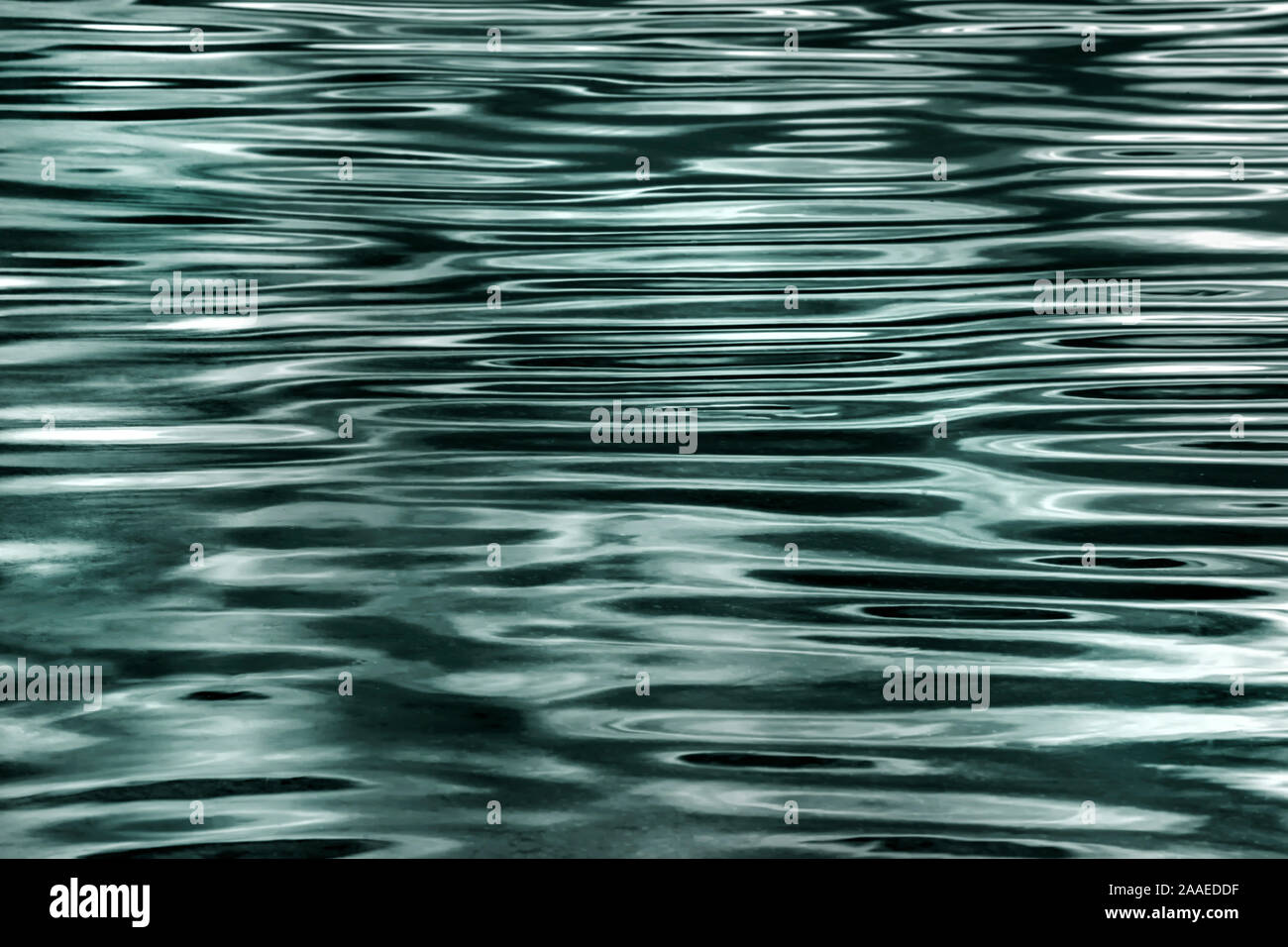 Structures at a water surface Stock Photo - Alamy