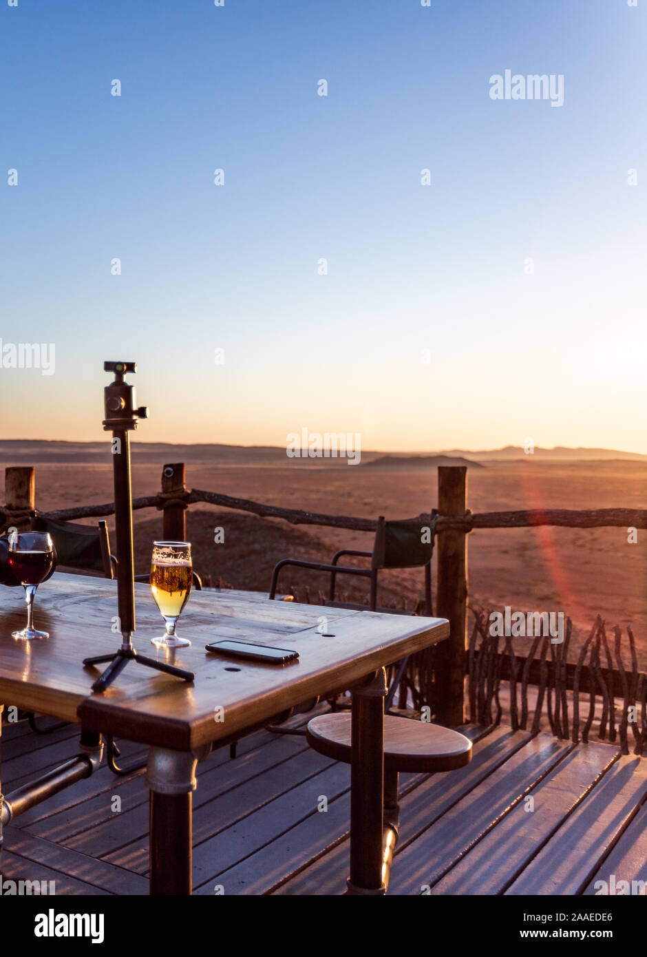Red sunset in the namib desert hi-res stock photography and images - Alamy