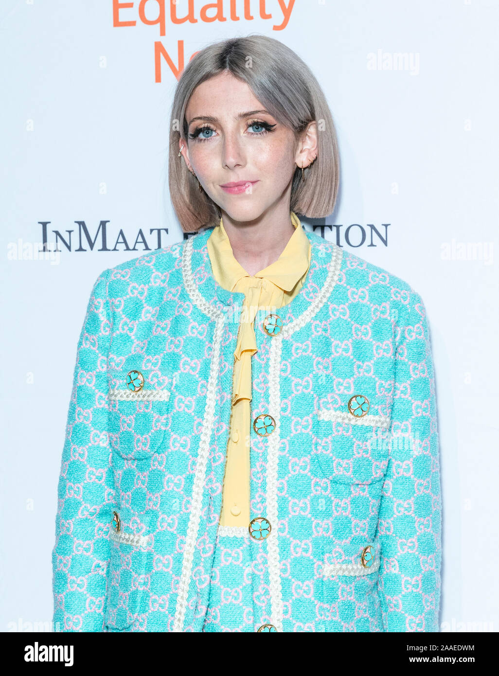 Scarlett Curtis attends the annual Make Equality Reality Gala hosted by ...