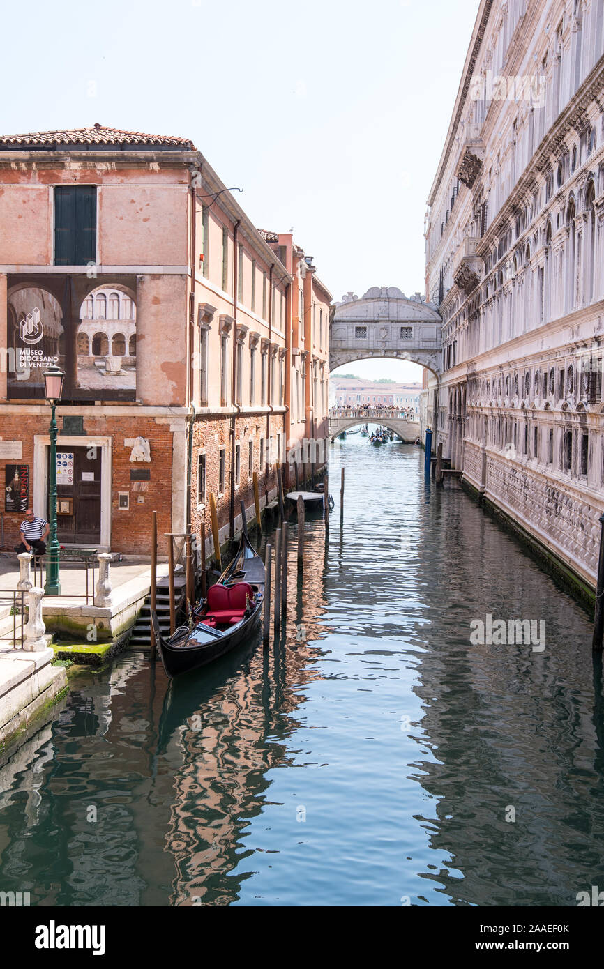 Typical venice canal hi-res stock photography and images - Alamy