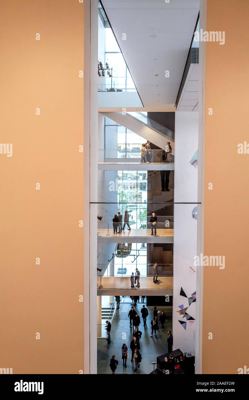 Inside the Museum of Modern Art in New York City Stock Photo - Alamy