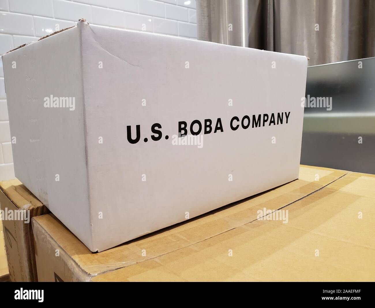Boba box hi-res stock photography and images - Alamy