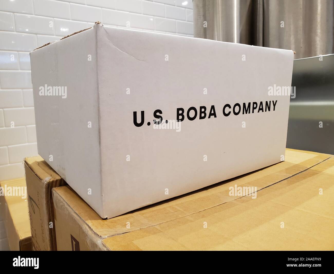 Boba box hi-res stock photography and images - Alamy
