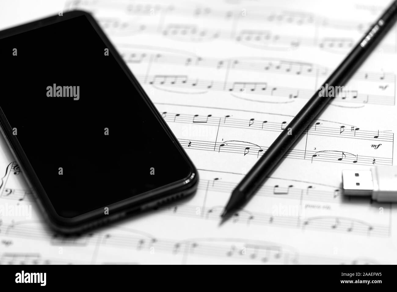 Octave Sheet High Resolution Stock Photography and Images - Alamy