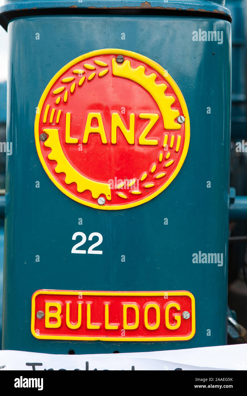 Old LANZ tractor, Germany Stock Photo - Alamy