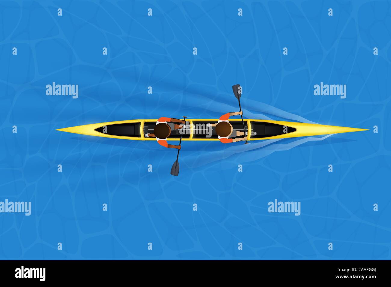 Double lake Stock Vector Images - Alamy