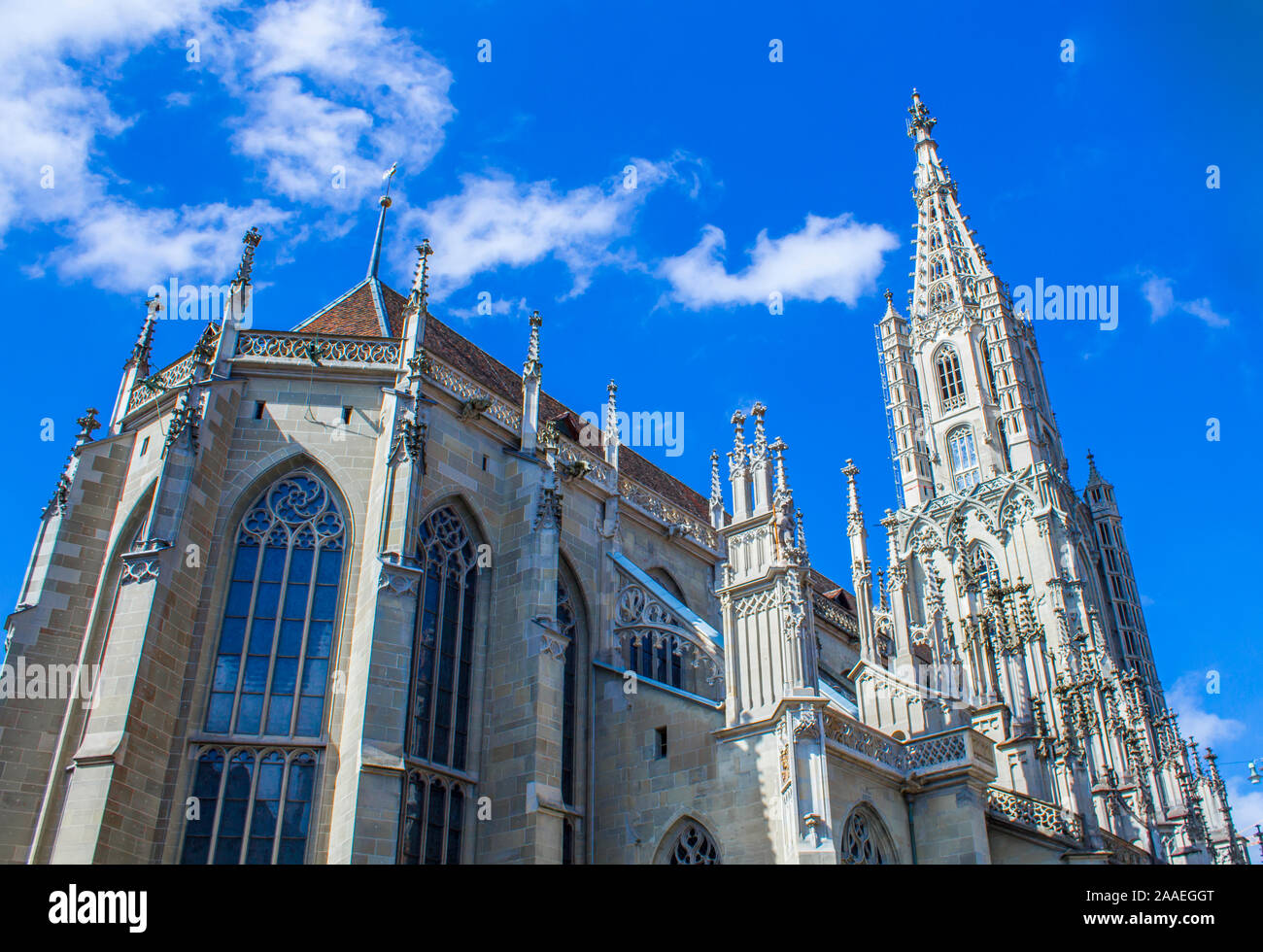 Bern minster cathedral in capital hi-res stock photography and images ...
