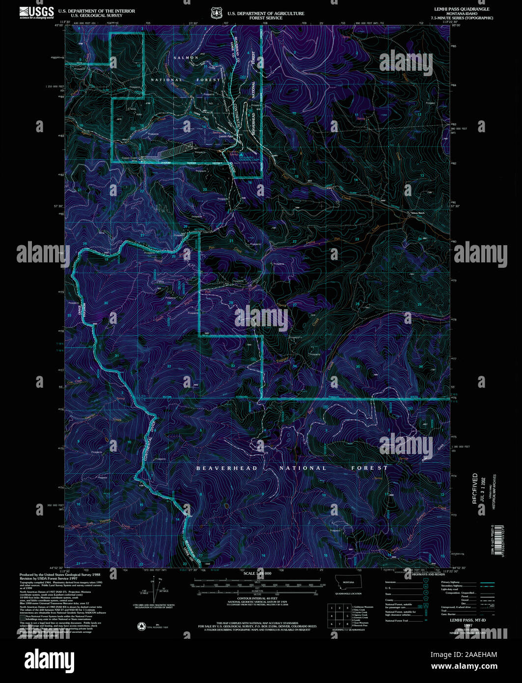 Lemhi pass hi-res stock photography and images - Alamy