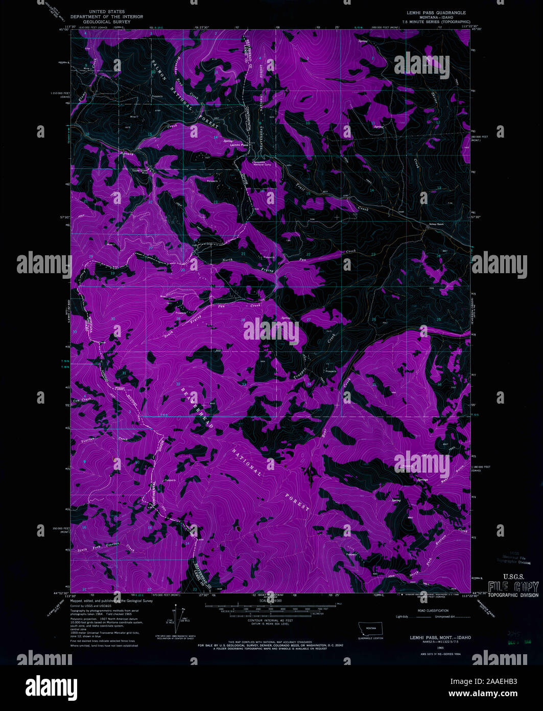 Lemhi pass hi-res stock photography and images - Alamy