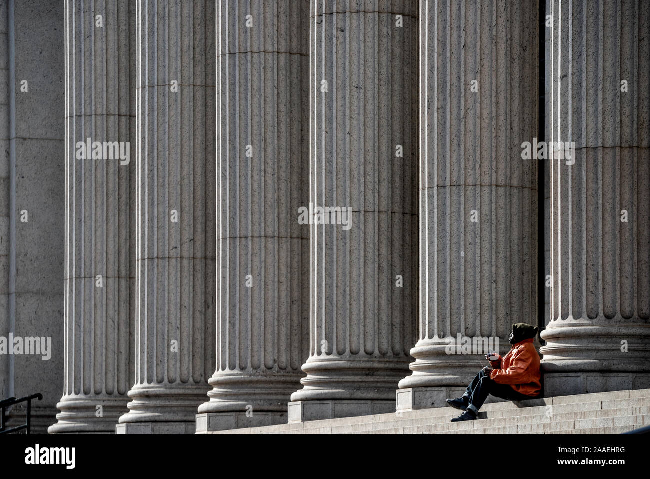 The US Post Office at Penn Station New York City Stock Photo - Alamy